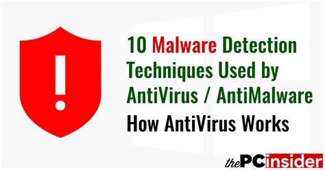 10 Malware Detection Techniques Used By Antivirus How Antivirus Works