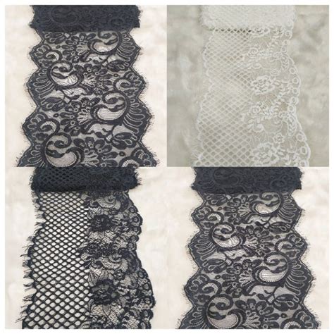 Jual Renda Paris Renda Kumis Lebar 18 23cm Shopee Indonesia
