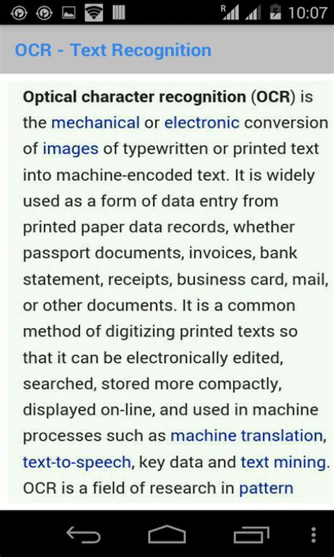 OCR Text Recognition App On Amazon Appstore