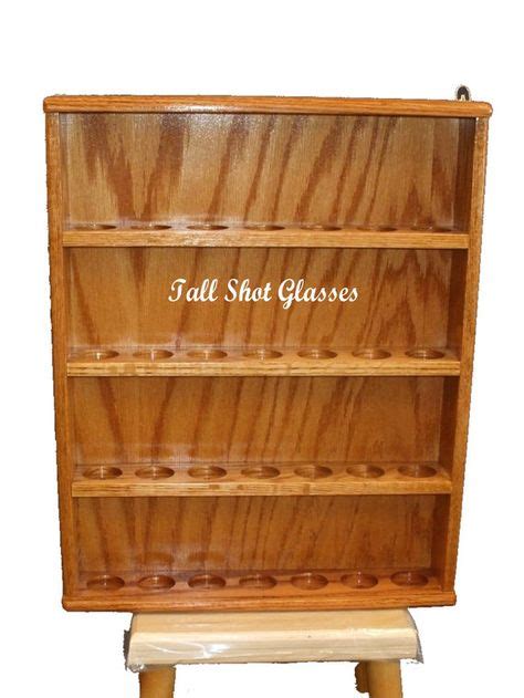 15 Diy Shot Glass Display Ideas Shot Glass Shot Glasses Display