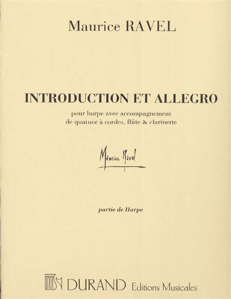 Introduction And Allegro Folk Harp