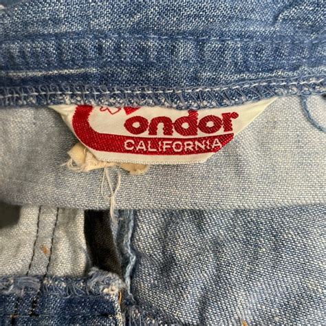 70s Condor Blue Denim Daisy Dukes Jean Shorts Gem