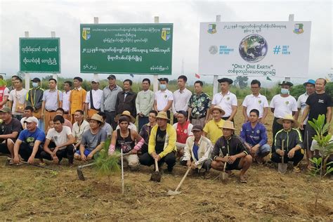 နမ့်ခမ်းမြို့၌ ကမ္ဘာ့ပတ်ဝန်းကျင်ထိန်းသိမ်းရေးနေ့ အထိမ်းအမှတ် မိုးရာသီ