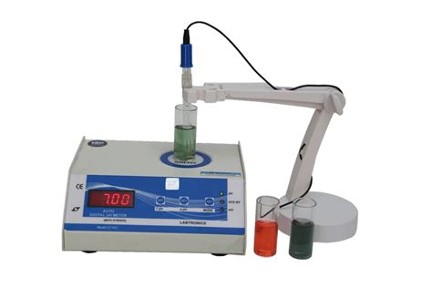 Labtronics 2 Point Calibration Auto Ph Meter With Stirrer For