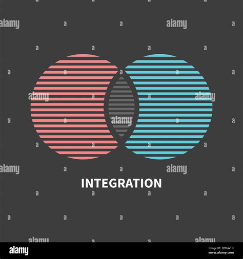Integration Interaction Sign Stock Vector Image And Art Alamy