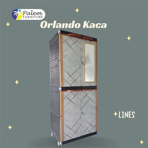 Jual Miami Orlando Lemari Plastik 4 Susun Jumbo Motif Polos Karakter