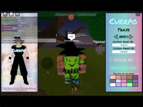 How To Make Goku Af Dragon Ball Rp Azure Youtube