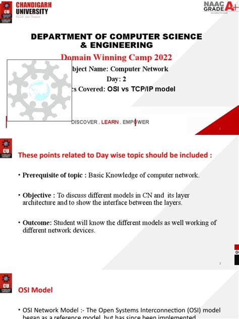 Day 2 Pdf Osi Model Internet Protocol Suite