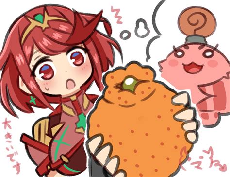 Pyra And Monopon Xenoblade Chronicles And More Drawn By Ma Acworks
