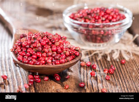 Heap Of Pink Peppercorns Detailed Macro Shot Stock Photo Alamy