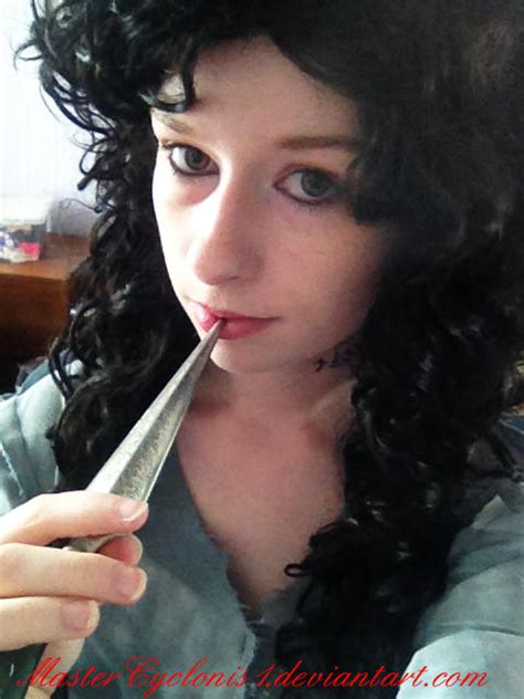 Azkaban Bellatrix Lestrange Cosplay With Dagger By Mastercyclonis1 On