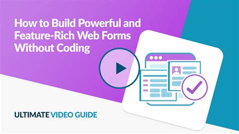 How To Build Online Web Forms Without Coding Caspio