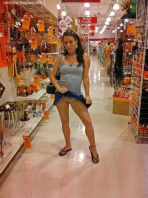 Showing Some Pussy At The Hardware Store Porn Pic