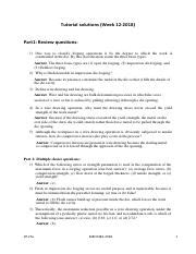 Tutorial Questions Week 12 Solutions Pdf Tutorial Solutions Week 12