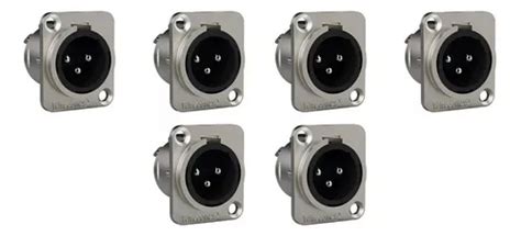 Kit Conectores Plug Wireconex Xlr Wc Macho Polos MercadoLivre