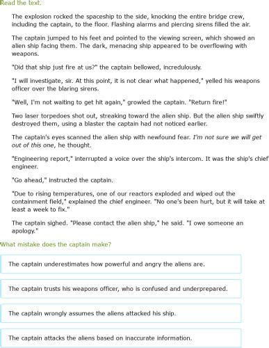 Ixl Draw Inferences From Literary Texts 6th Grade Language Arts