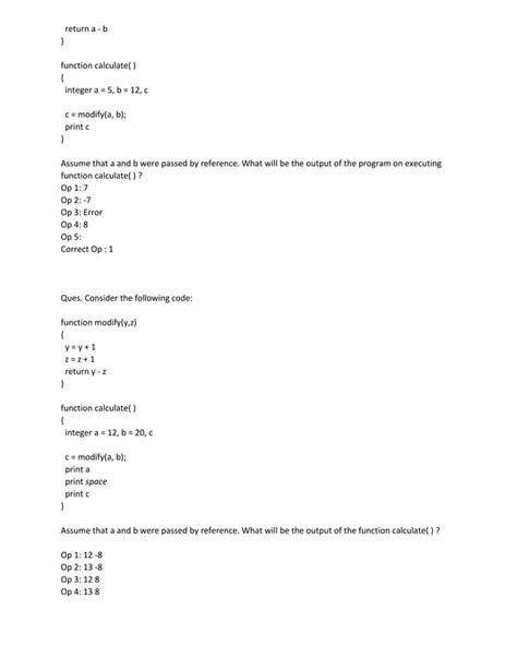 Amcatcomputer Programming Questions And Ans Pdf