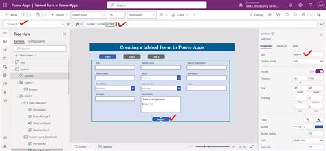 Tabbed Form In Canvas Powerapps Ashish Coder