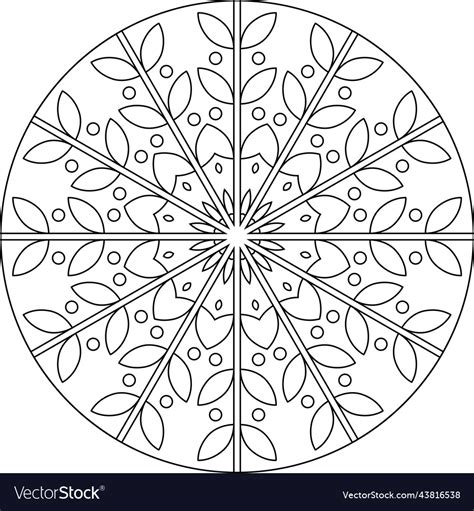 Floral Ornament Design Elements Royalty Free Vector Image