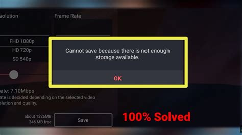Kinemaster Not Enough Storage Available Fix Kinemaster Video Export