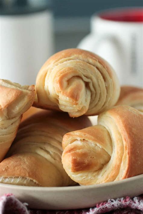 Crescent Butter Rolls Woman Scribbles
