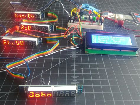arduino race controller lap timer and counter slot car drone