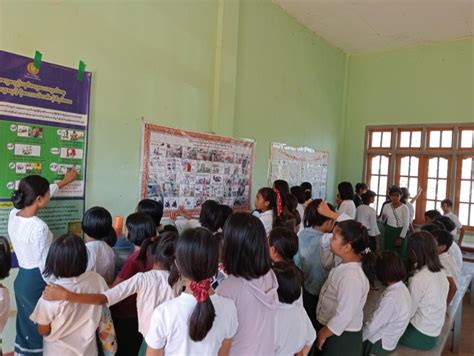 လဲချားမြို့နယ် အ ခြေခံပညာမူလွန် ဟိုရင် ကျောင်းတွင် လူငယ်ရေးရာ အသိပညာပေး