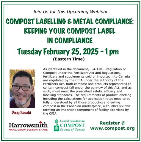 Getting Your Compost Label Including Application Rates Correct Is