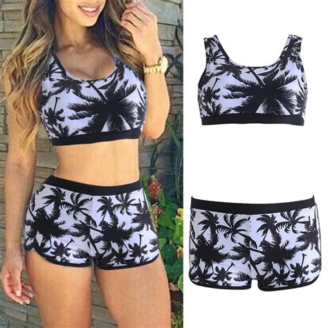 Conjunto Biquini Feminino Top E Short Moda Praia R 8500 Em Mercado Livre