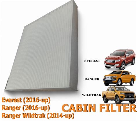 Electrovox Cabin Filter For Ford Everest Ranger 2016 Up Ranger