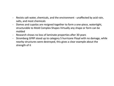 Glass Fibre Reinforced Plastic Gfrp Pptx