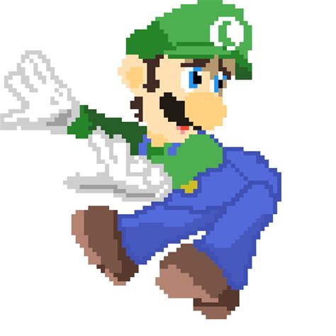Pixilart Luigi X By Neovortex