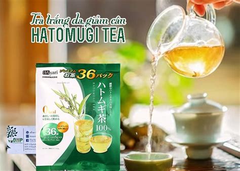 Trà Trắng Da Hatomugi Tea Hayari Của Nhật Bản Gói 36 Túi