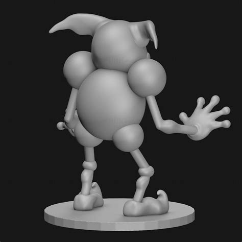 魔墙人偶3d打印模型stl，口袋妖怪