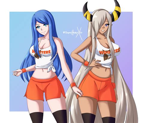 Lumera And Zelestia In Hooter Uniforms 🦉💙💜 Fire Emblem Engage Know