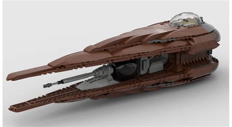 Lego Moc Geonosian Fighter By Eventusengineeringsystem Rebrickable