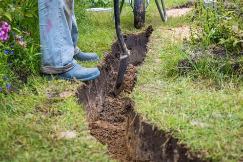 How To Dig A Trench For Drainage In 5 Easy Steps [no More Muddy Yards