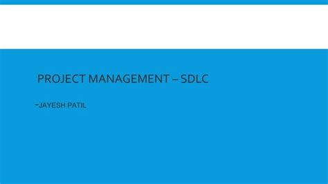 Sdlc Software Development Life Cycle Pptx Operating Systems Computer Software And