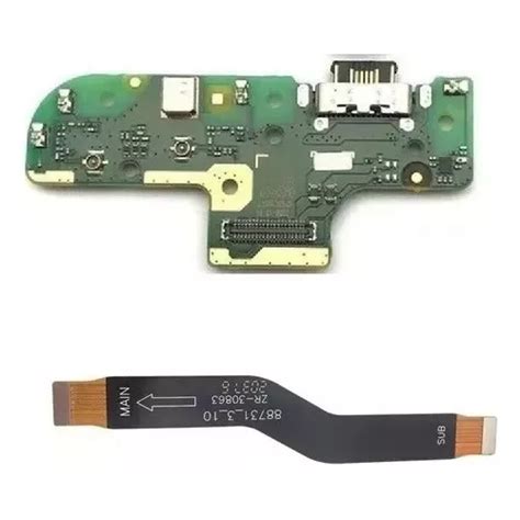 Flex Main Placa Carga Mic Usb Para Moto G9 Power Xt2091