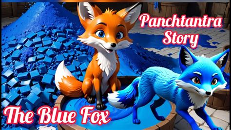 The Blue Foxthe Cunning Foxa Moral Storypanchatantra Stories Youtube