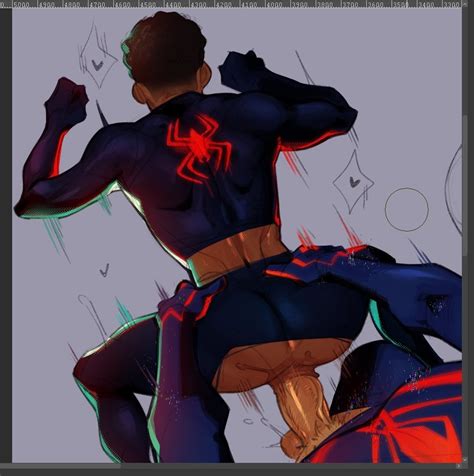 Post 5776853 Floral Shadows Marvel Miguel Ohara Miles Morales Nashtea Art Spider Man Spider