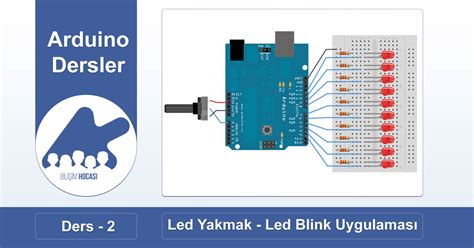 Arduino Ders 2 Led Yakmak Led Blink Uygulaması Bilişim Hocası