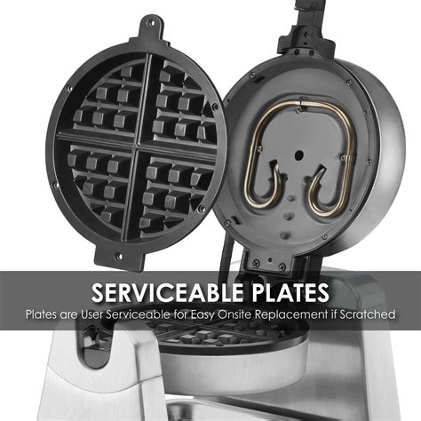 Commercial Single Belgian Waffle Maker Ww180x Waring