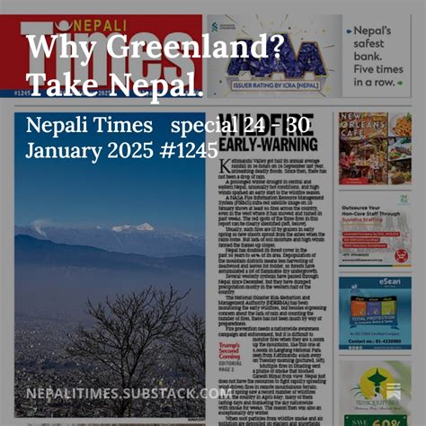 Nepali Times Weather Warming Up Usually Kathmandu Warms Up After