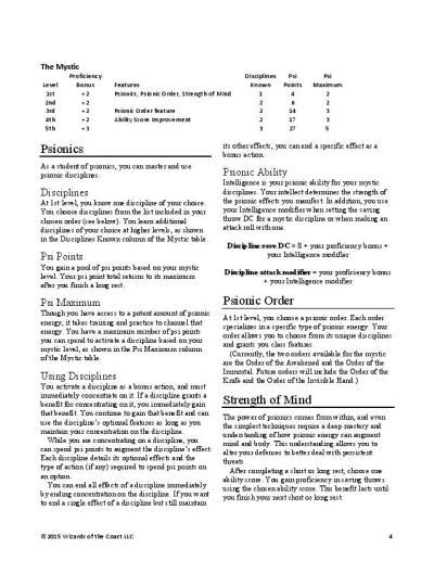 Dnd 5e Tumbex