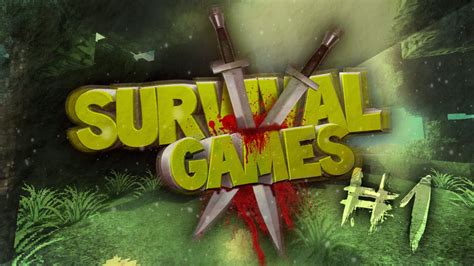 Minecraft Survival Games Thumbnail Template Psd Youtube