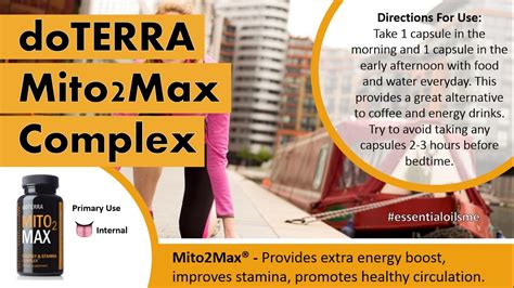 Top 3 Benefits Of DoTERRA Mito2Max Complex YouTube