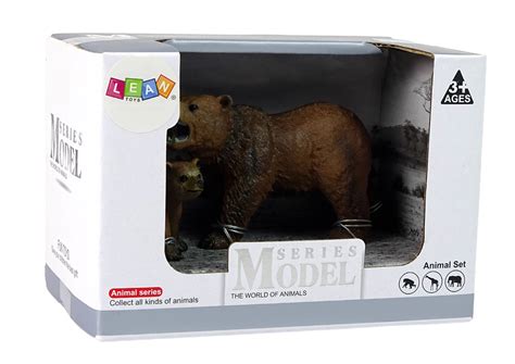 Set Of 2 Figures Grizzly Bear With Cub Toys Educational Toys Toys