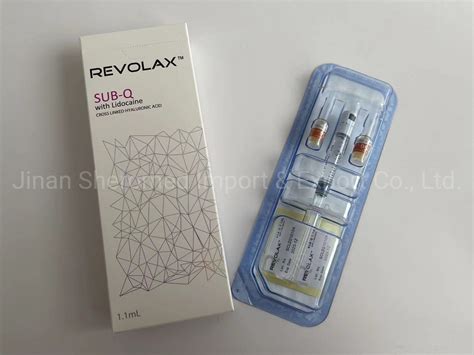Anti Wrinkle Revolax Deep Dermal Filler China Hyaluronic Acid Dermal