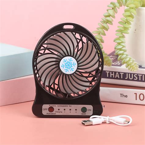 Torima F 02 Mini Masa Fanı Şarjlı 3 Kademeli Vantilatör Klima Soğutucu